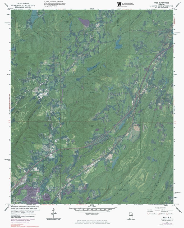 AL-ARGO: GeoChange 1957-2013 Map by Western Michigan University ...