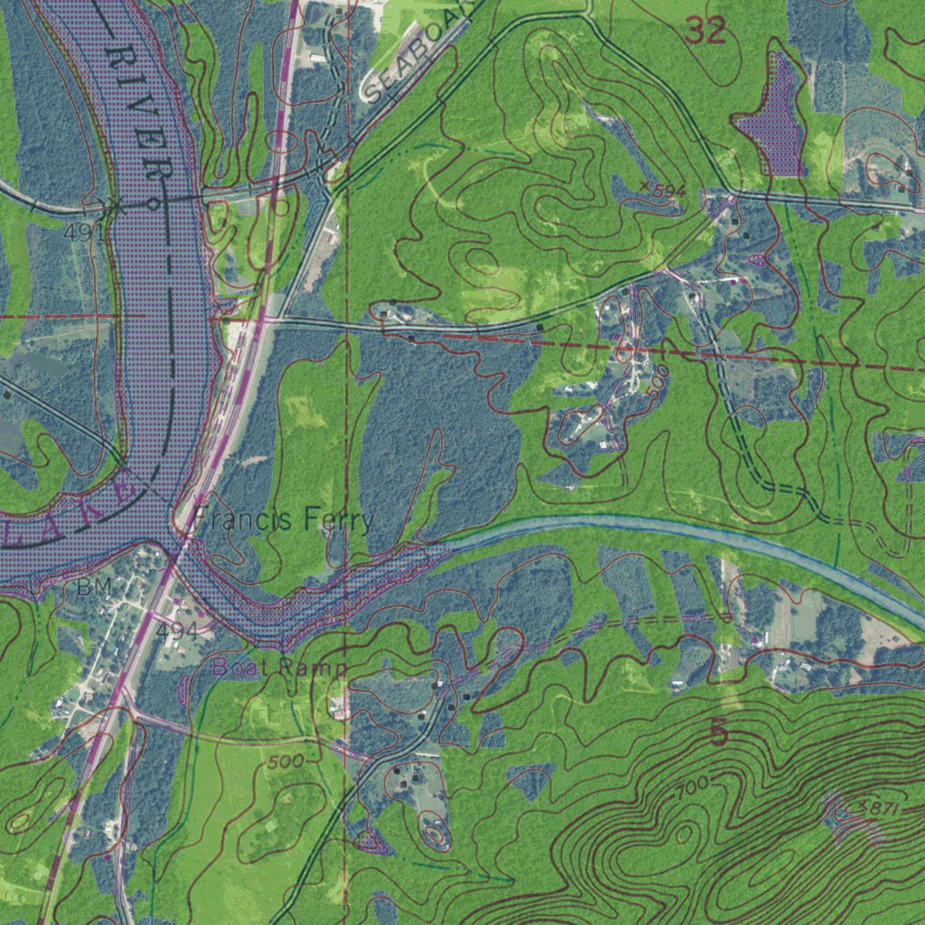 AL-OHATCHEE: GeoChange 1946-2013 Map by Western Michigan University ...
