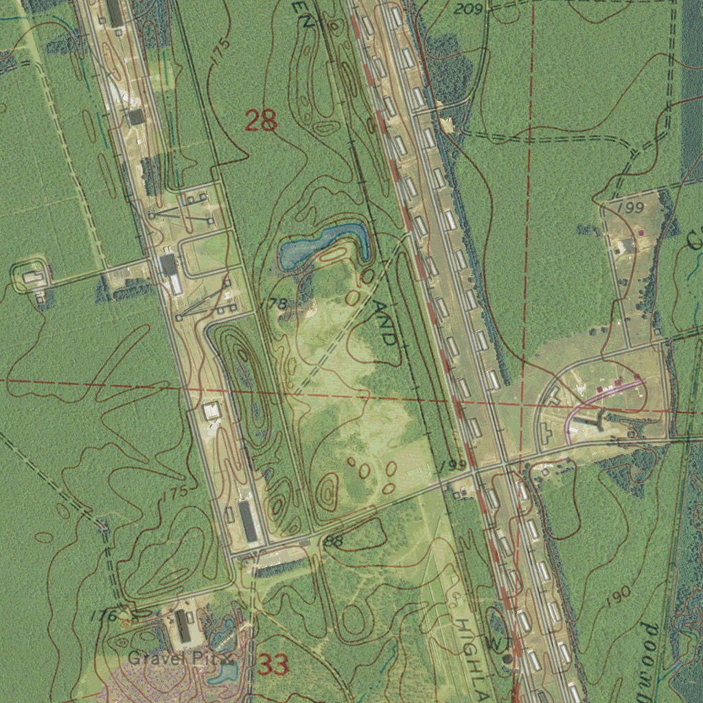 AR-EAGLE MILLS: GeoChange 1972-2013 Map by Western Michigan University ...