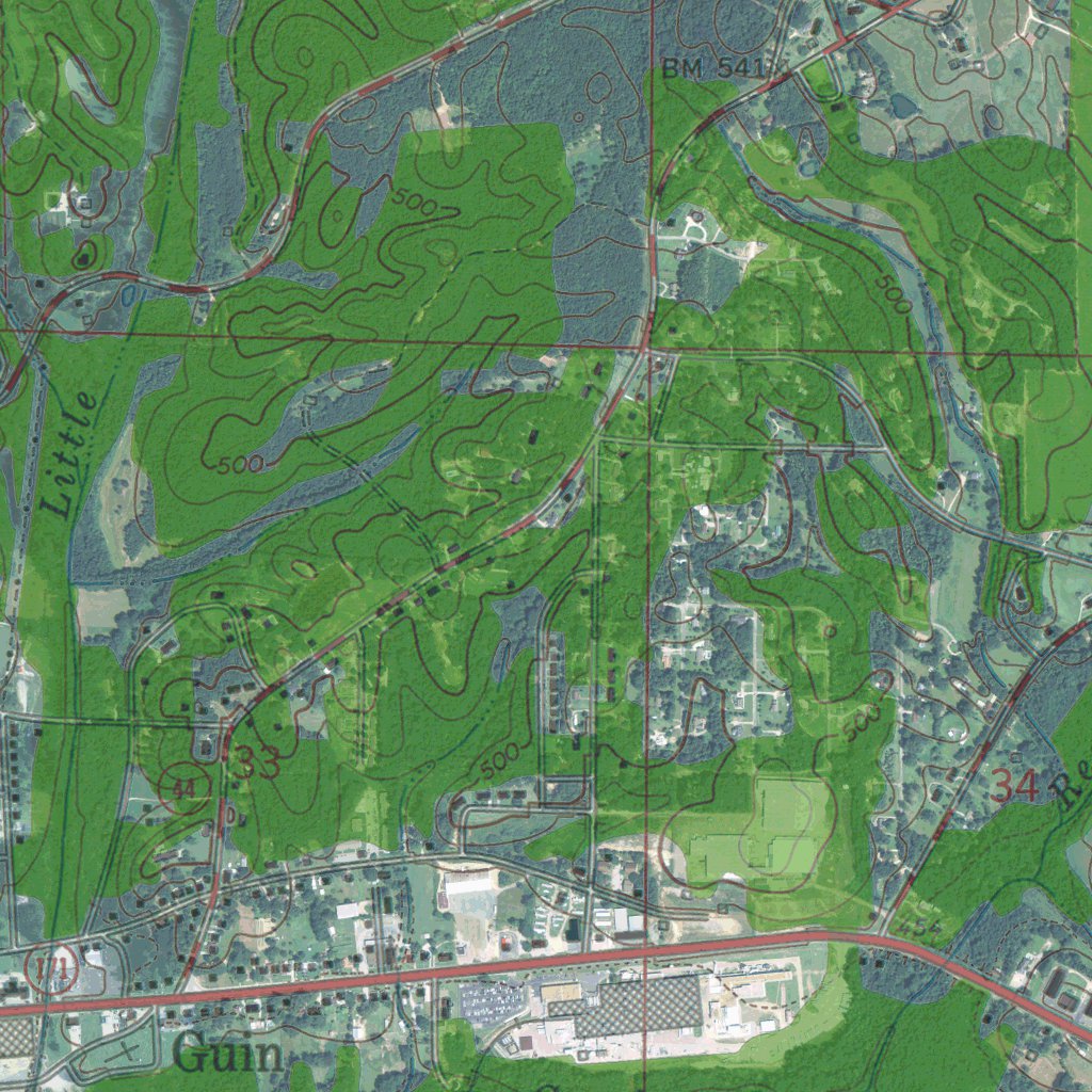 AL-GUIN: GeoChange 1966-2013 Map by Western Michigan University ...