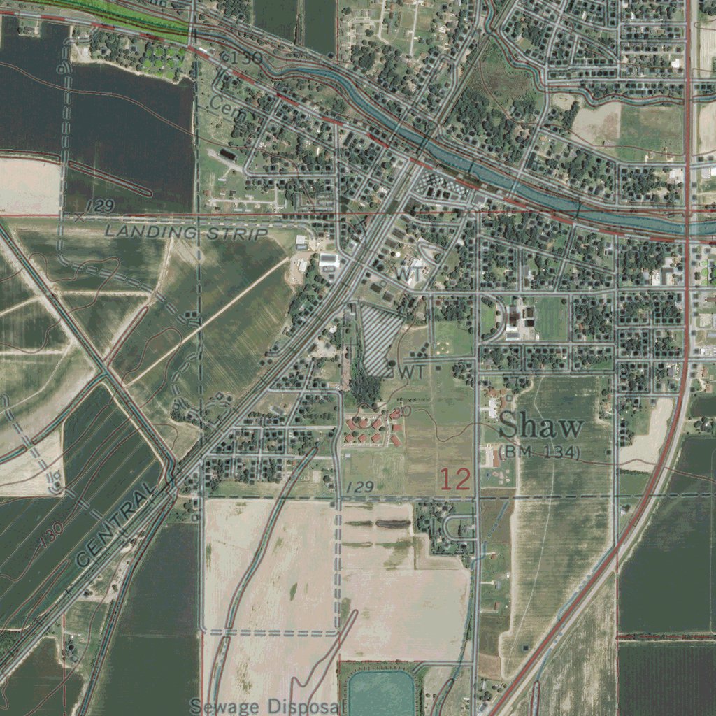 MS-SHAW: GeoChange 1966-2012 Map by Western Michigan University ...