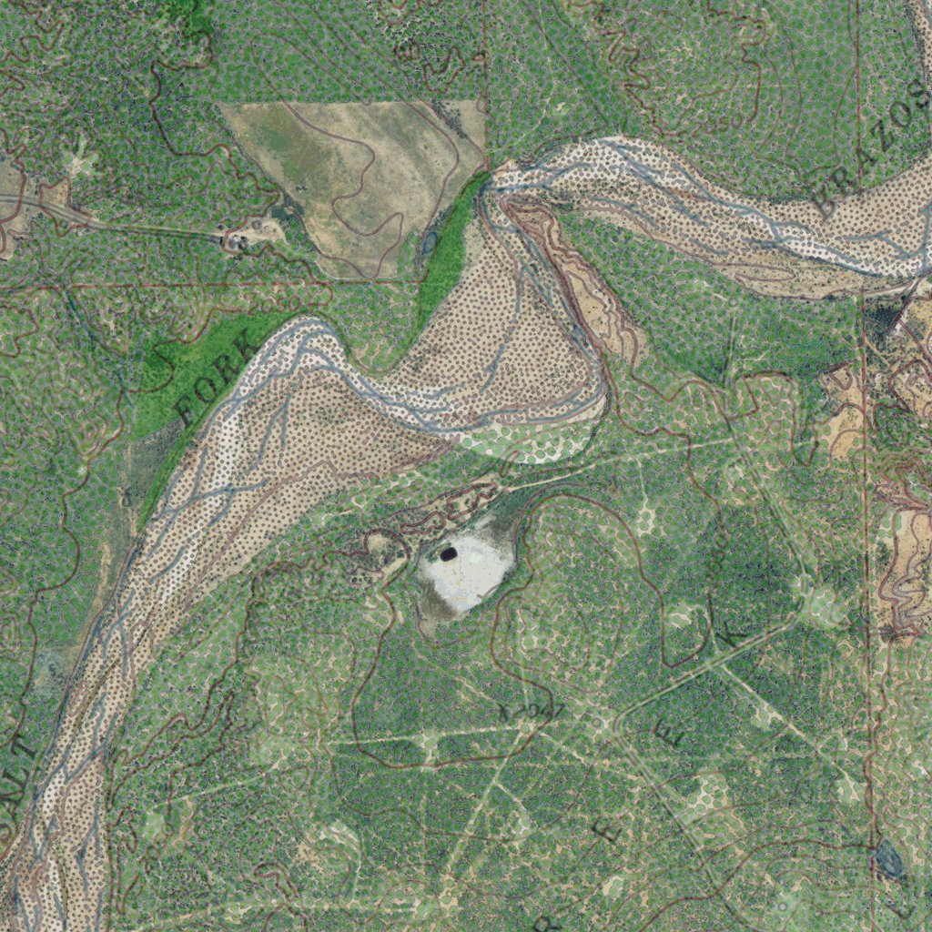 TX-SPUR SW: GeoChange 1966-2012 Map by Western Michigan University ...