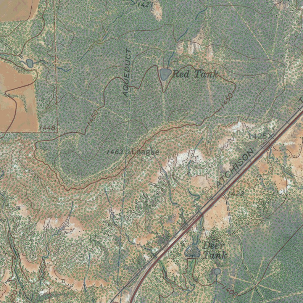 TX-BENJAMIN: GeoChange 1966-2012 Map by Western Michigan University ...