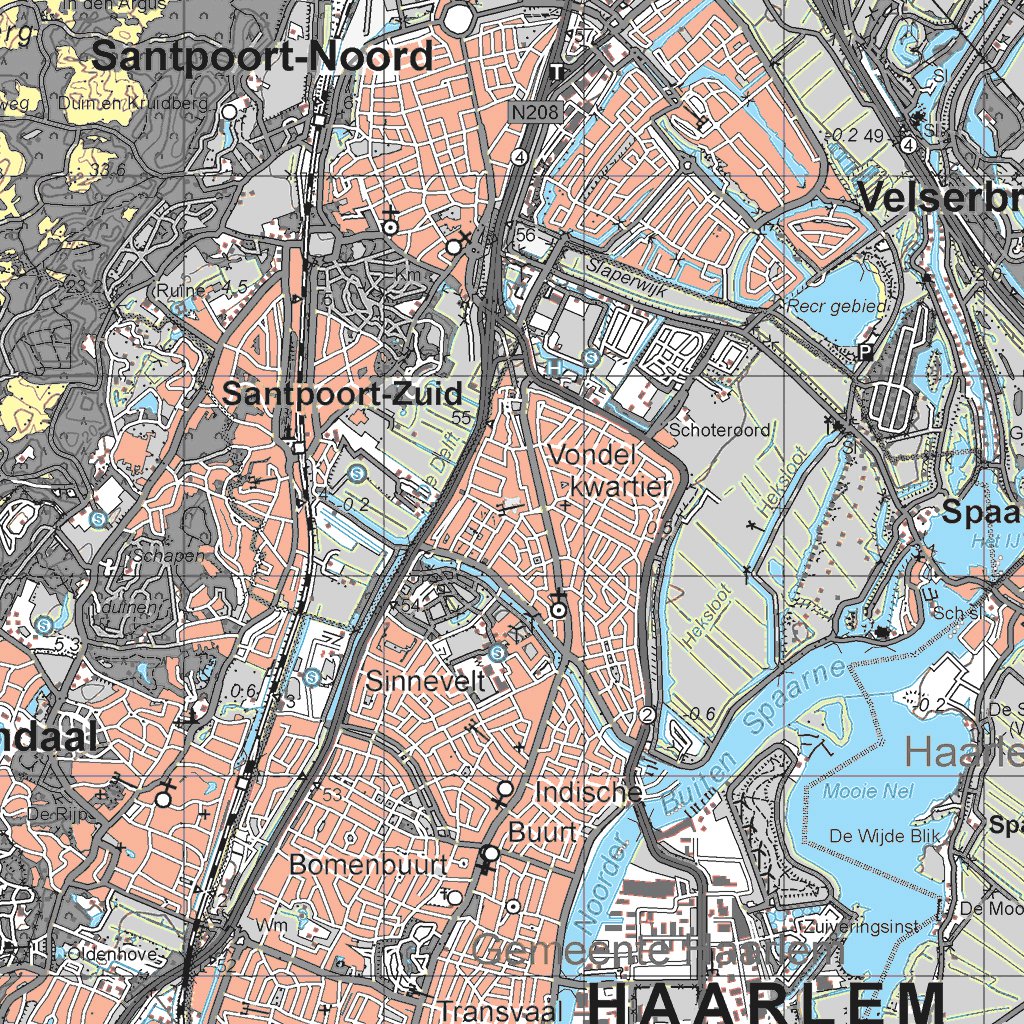 25W-Haarlem Map by Mapfactory | Avenza Maps