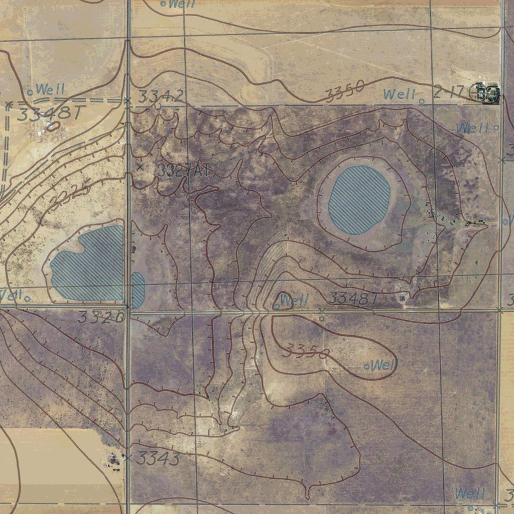 TX-ABERNATHY SW: GeoChange 1977-2012 Map by Western Michigan University ...