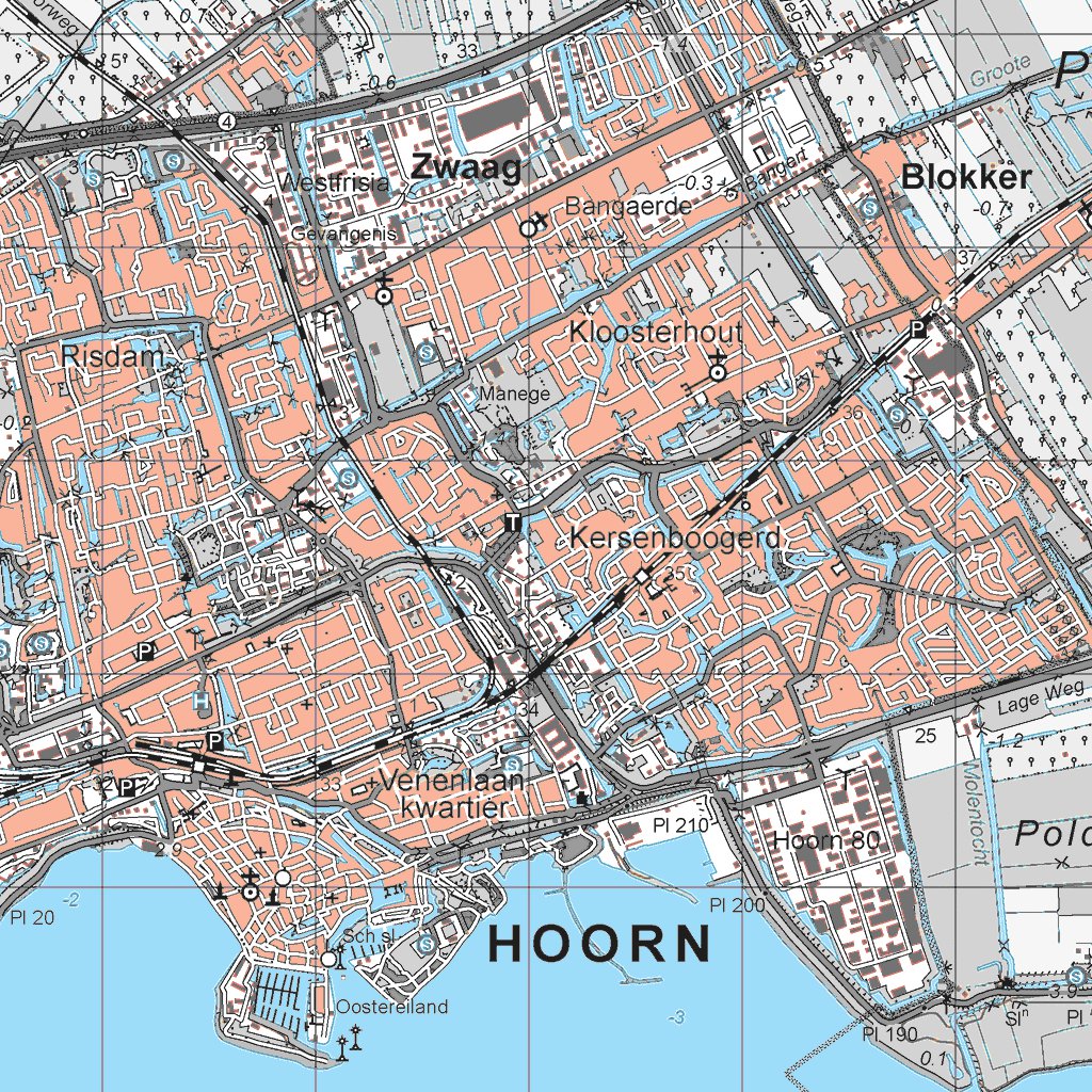 19O-Hoorn-Enkhuizen Map by Mapfactory | Avenza Maps