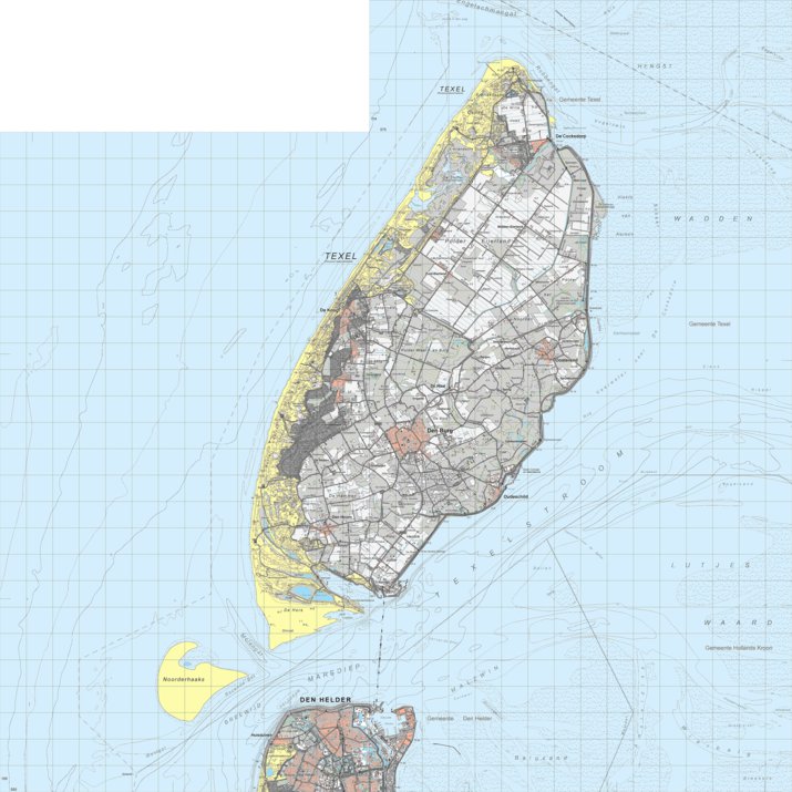 09-Texel-Den-Helder Map by Mapfactory | Avenza Maps