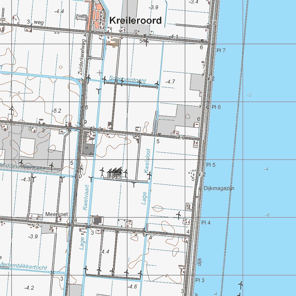 14O-Medemblik-Wieringen Map by Mapfactory | Avenza Maps