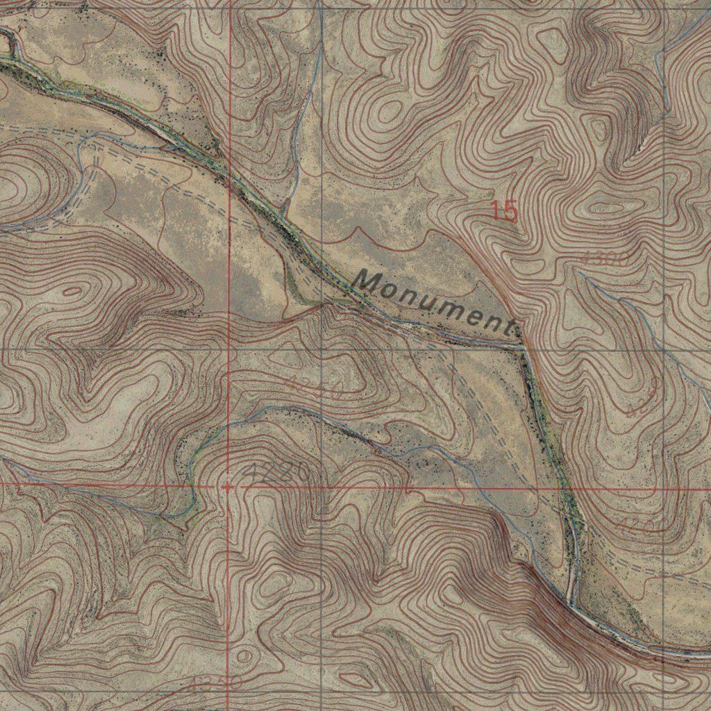 NM-INDIAN BLUFF: GeoChange 1959-2014 Map by Western Michigan University ...