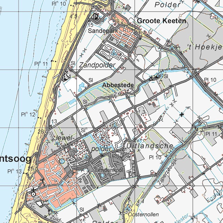 14W-Schagen-Den-Helder Map by Mapfactory | Avenza Maps