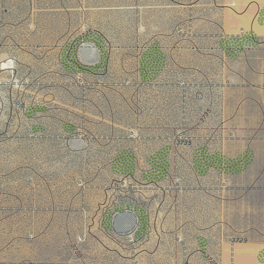 TX-WHITEFACE SW: GeoChange 1969-2012 Map by Western Michigan University ...