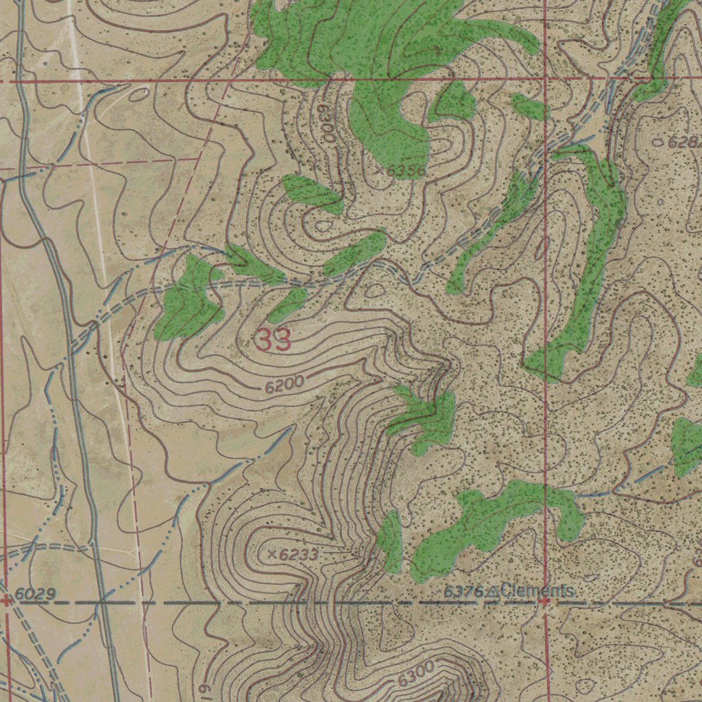 NM-DEADMAN LAKE: GeoChange 1963-2014 Map by Western Michigan University ...