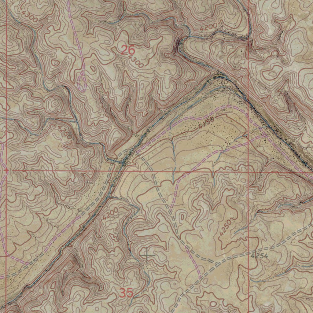 NM-MESA SW: GeoChange 1966-2014 Map by Western Michigan University ...