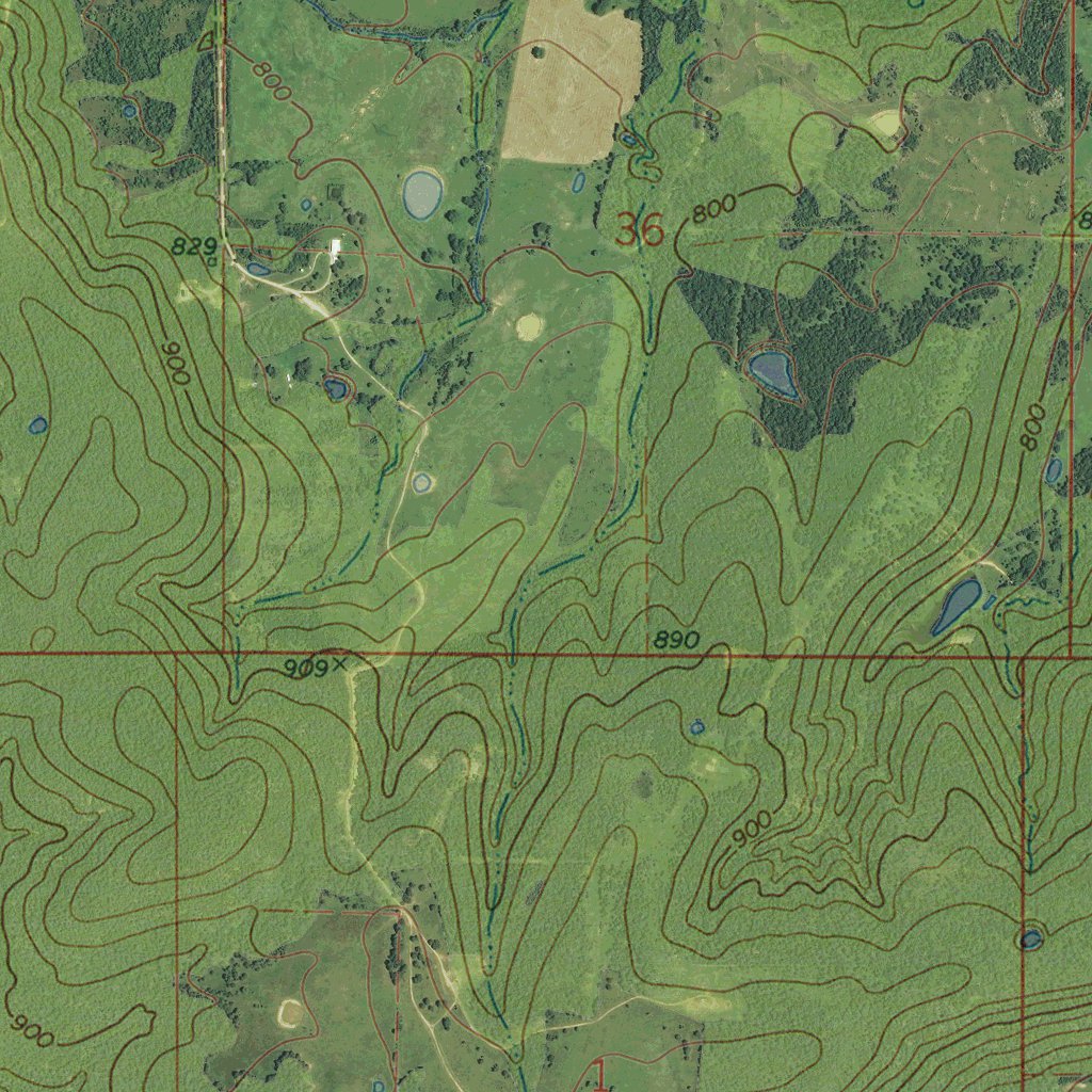 OK-CARSON: GeoChange 1969-2013 Map by Western Michigan University ...