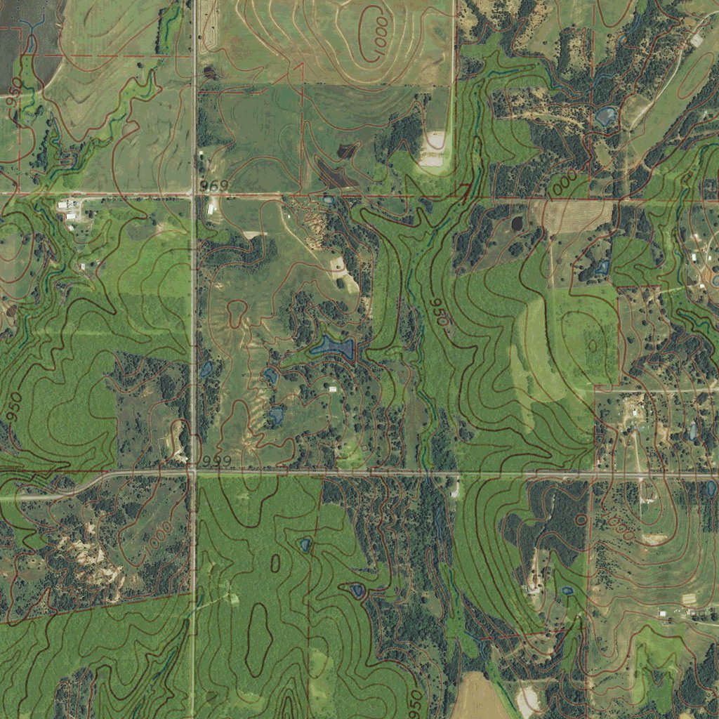 OK-PRAGUE: GeoChange 1964-2013 Map by Western Michigan University ...