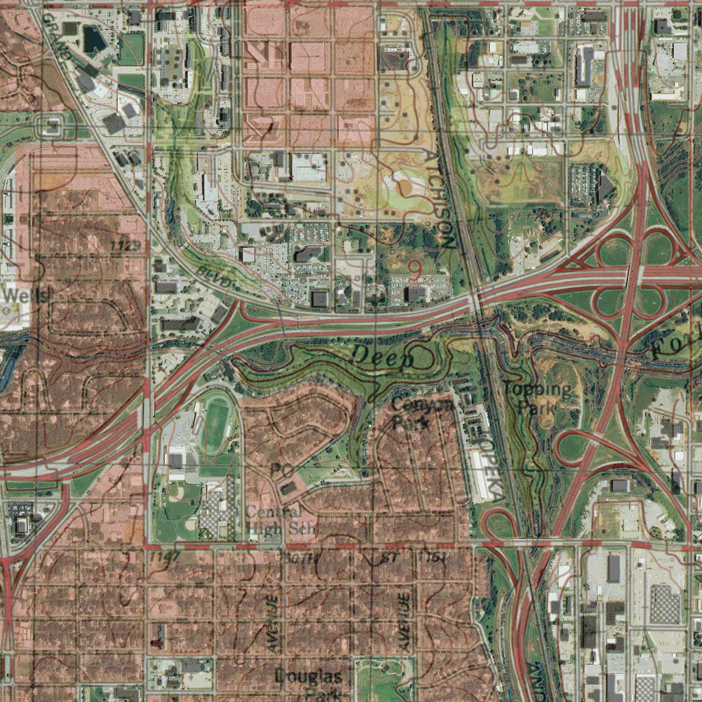 OK-BRITTON: GeoChange 1941-2013 Map by Western Michigan University ...
