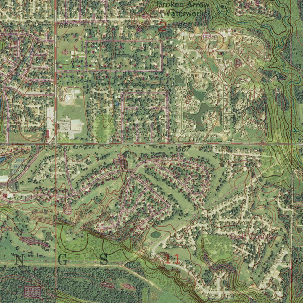 OK-LEONARD: GeoChange 1956-2013 Map by Western Michigan University ...