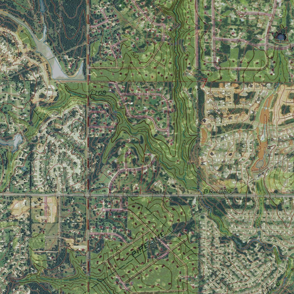 OK-EDMOND: GeoChange 1964-2013 Map by Western Michigan University ...