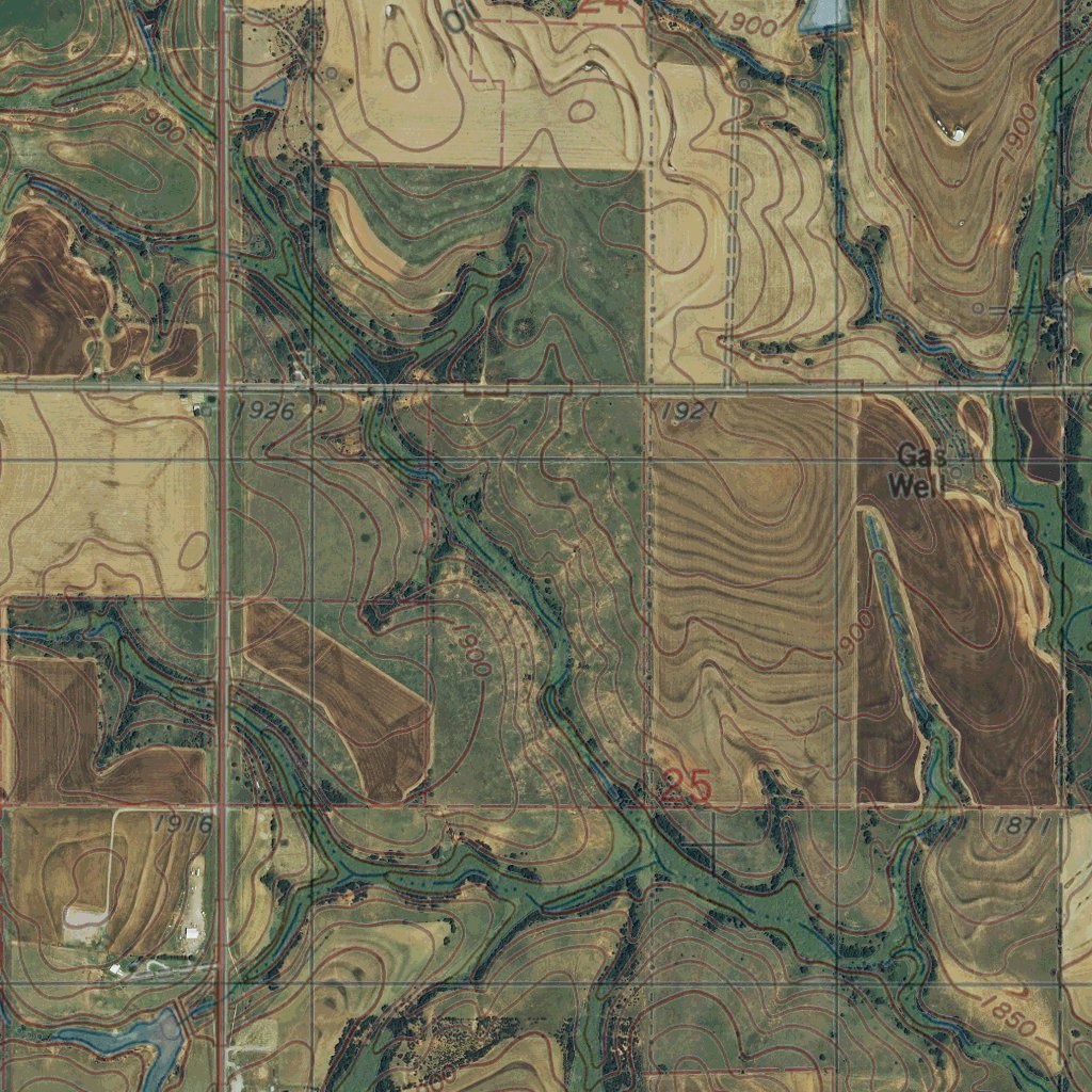 OK-PUTNAM: GeoChange 1959-2013 Map by Western Michigan University ...