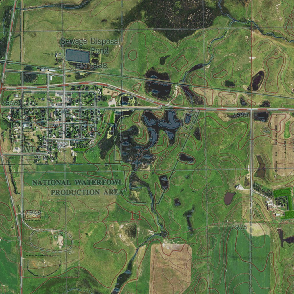 ND-WING: GeoChange 1974-2014 Map by Western Michigan University ...