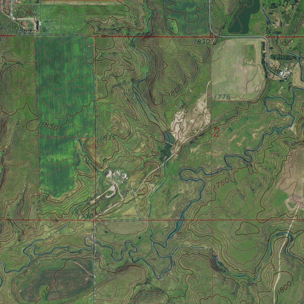 ND-TURTLE CREEK SW: GeoChange 1958-2014 Map by Western Michigan ...