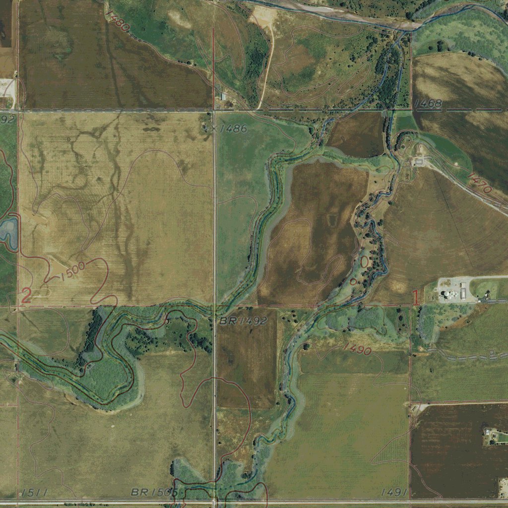 OK-WATONGA: GeoChange 1971-2013 Map by Western Michigan University ...