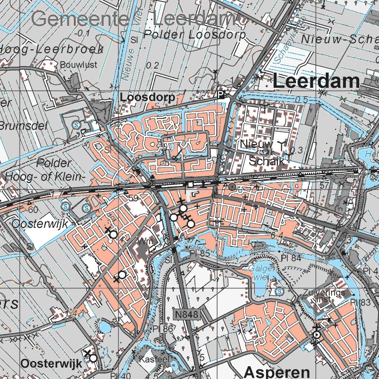 38O-Vianen Map by Mapfactory | Avenza Maps