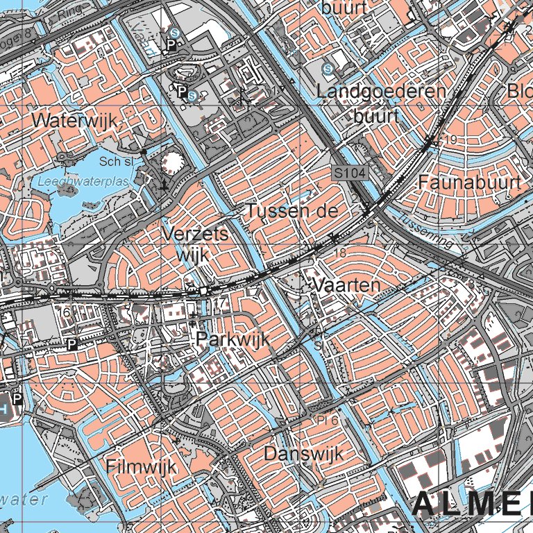 26W-Almere Map by Mapfactory | Avenza Maps