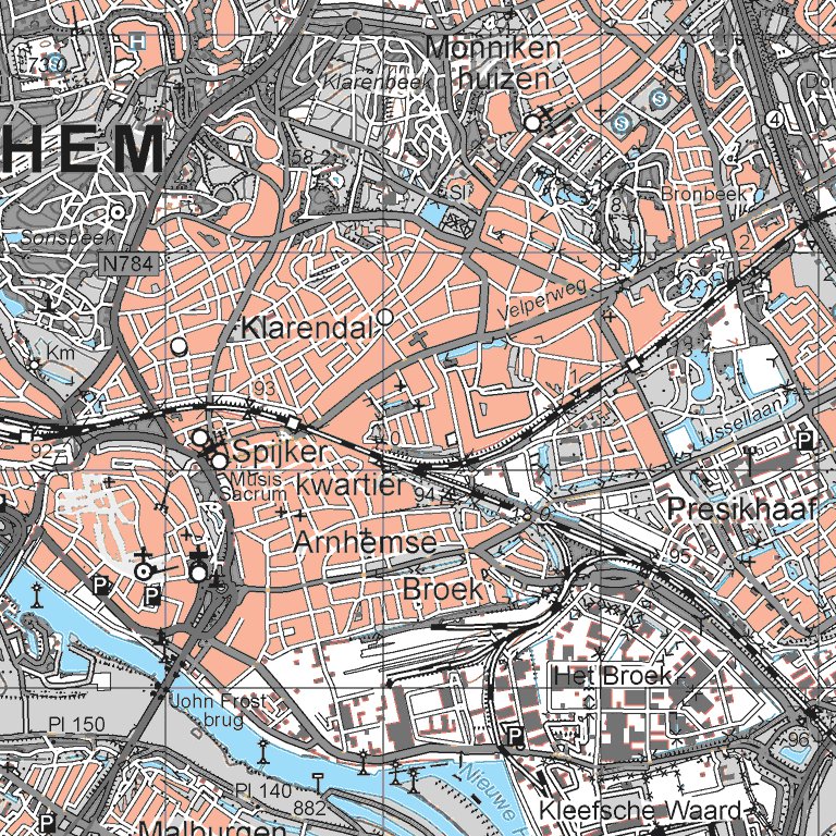 40W-Arnhem Map by Mapfactory | Avenza Maps