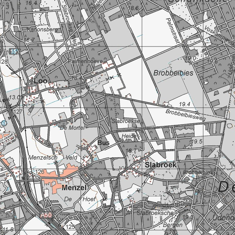 45O-Uden Map by Mapfactory | Avenza Maps