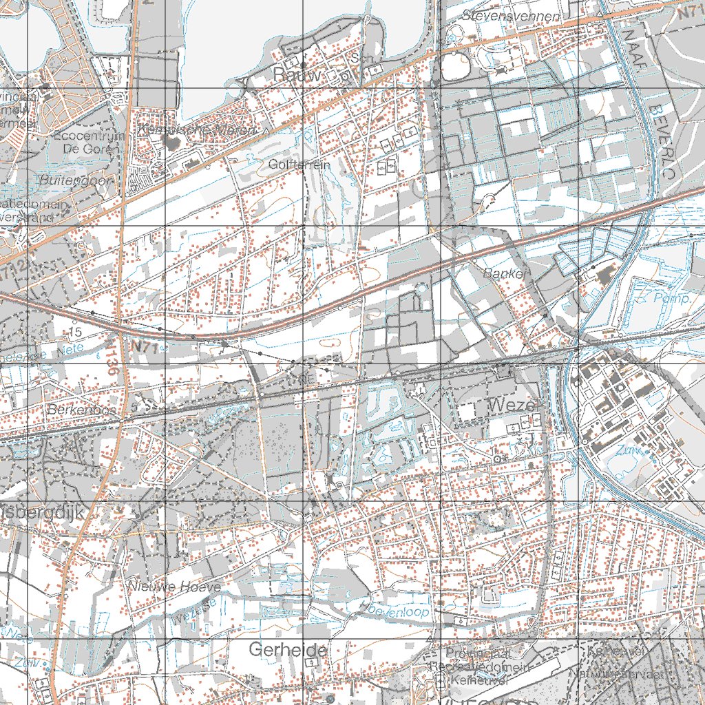 57W-Bergeijk Map by Mapfactory | Avenza Maps
