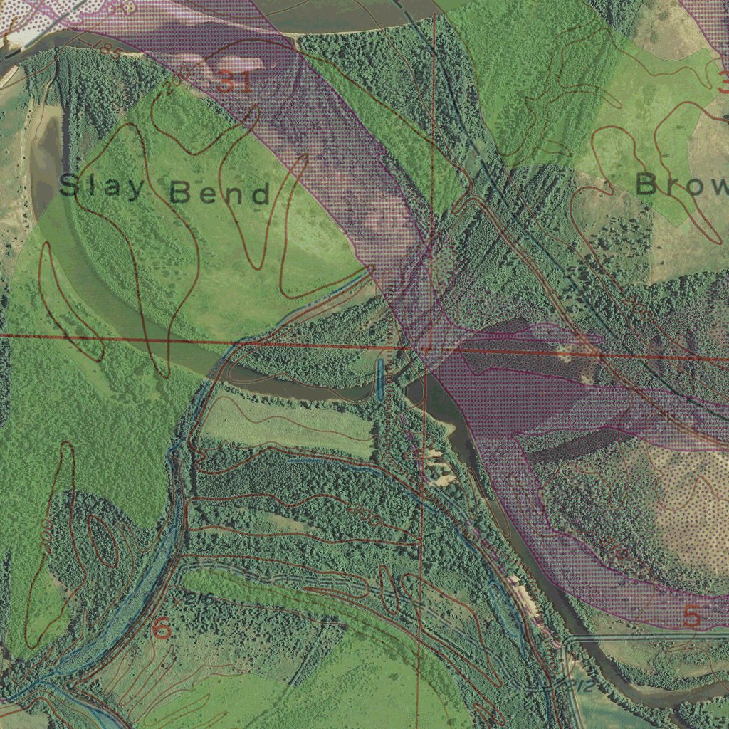 AR-DODDRIDGE NE: GeoChange 1948-2013 Map by Western Michigan University ...