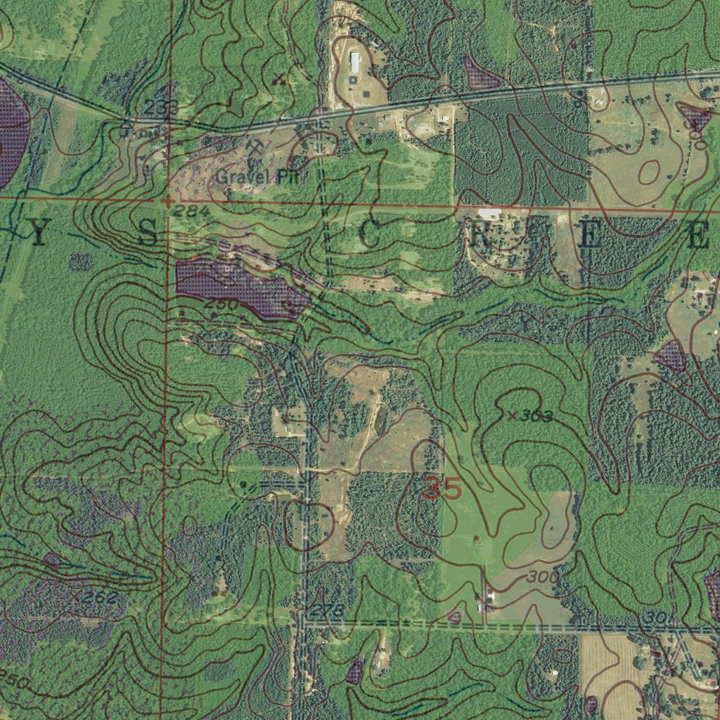 AR-FOUKE: GeoChange 1948-2013 Map by Western Michigan University ...