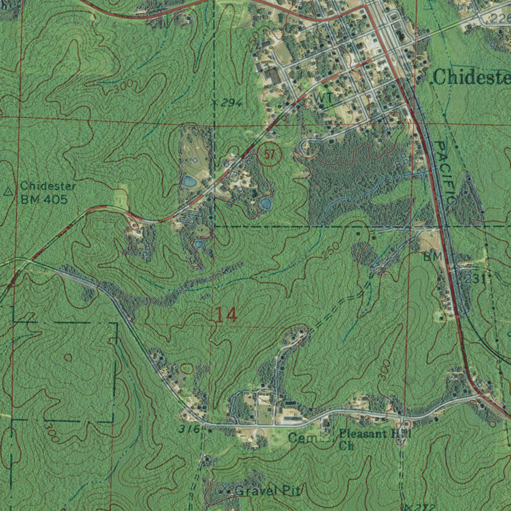AR-CHIDESTER: GeoChange 1972-2013 Map by Western Michigan University ...