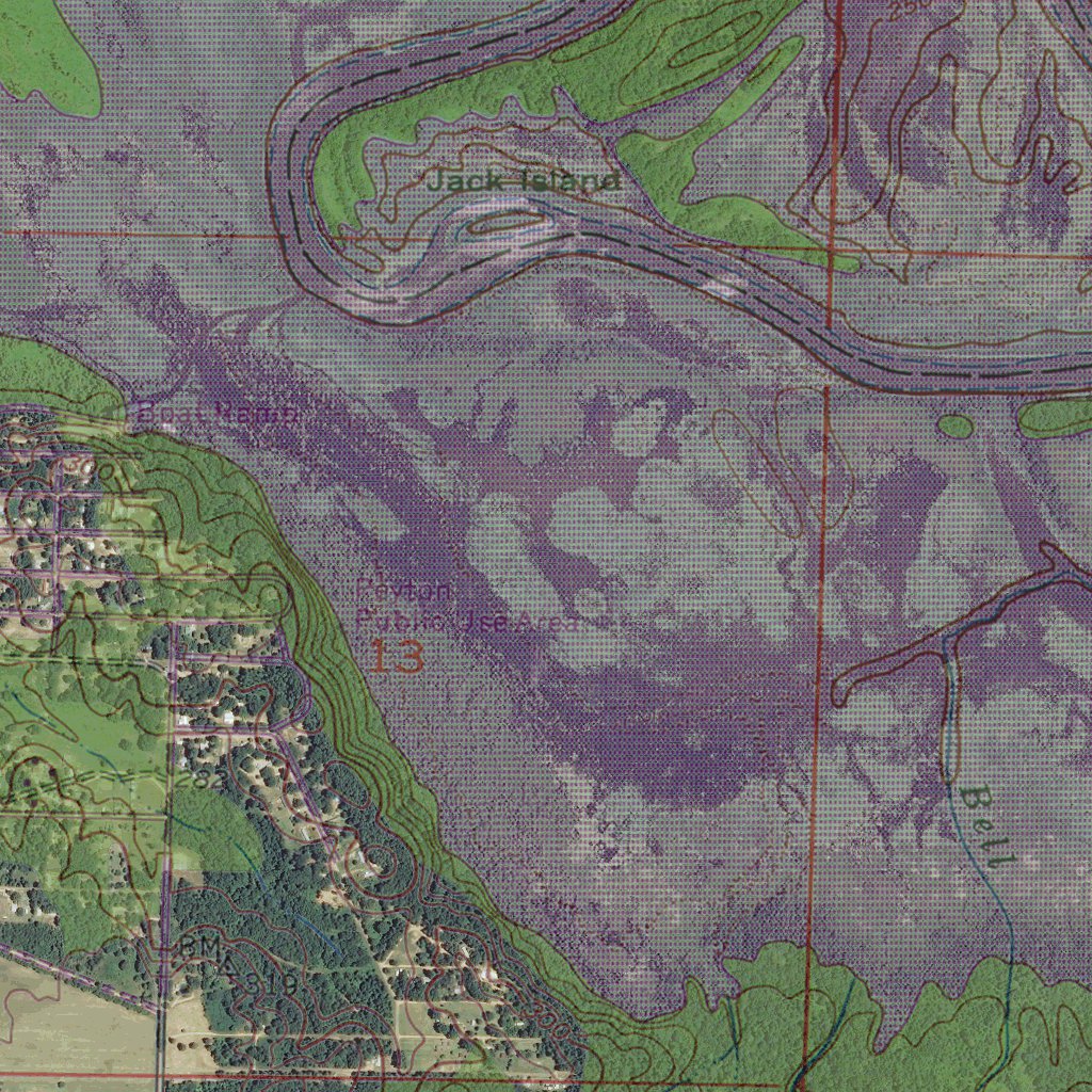 AR-ASHDOWN EAST: GeoChange 1949-2013 Map by Western Michigan University ...
