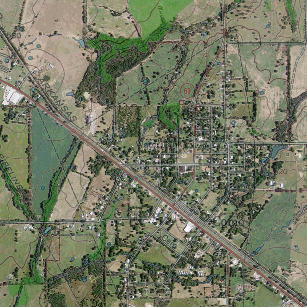 TX-COMO: GeoChange 1964-2012 Map by Western Michigan University ...