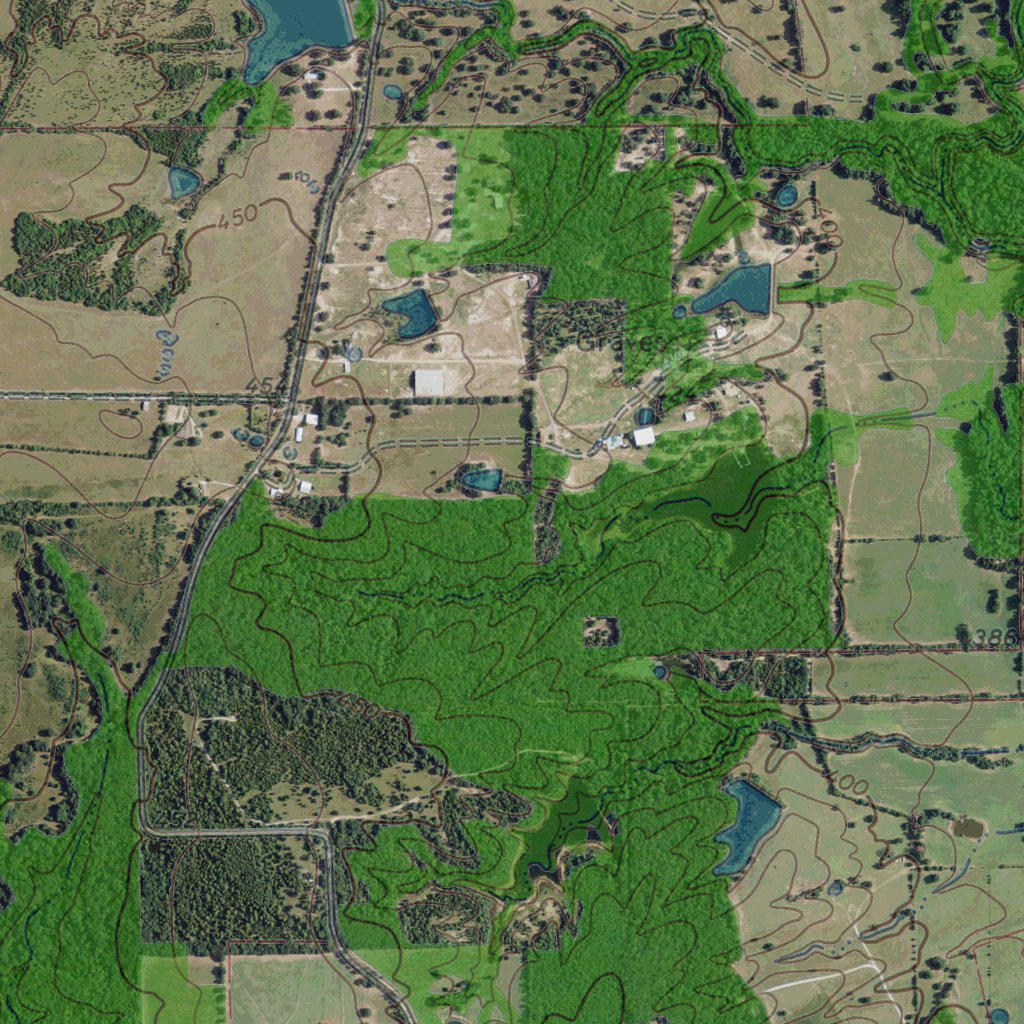 TX-LINE BRANCH: GeoChange 1964-2012 Map by Western Michigan University ...