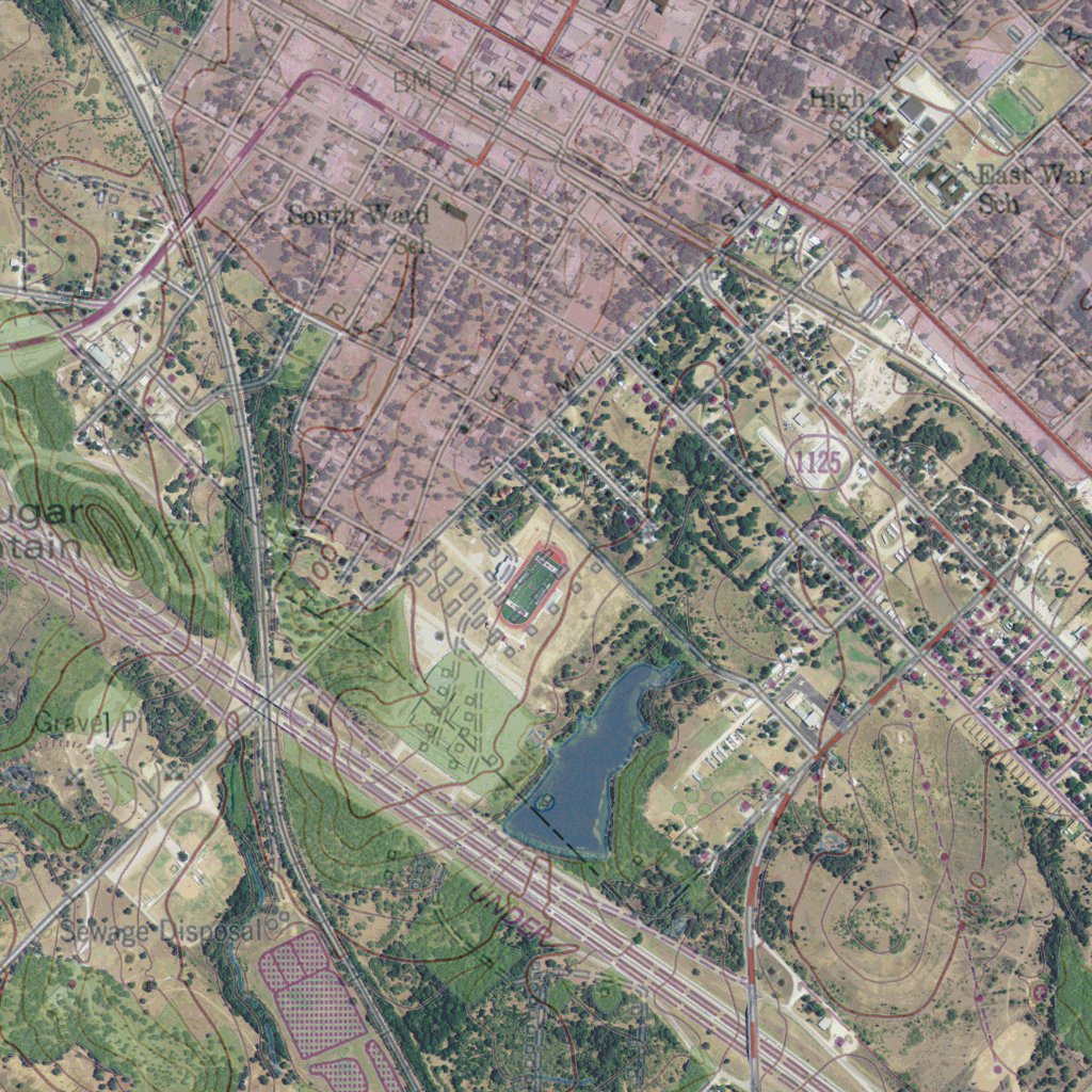TX-BOWIE: GeoChange 1957-2012 Map by Western Michigan University ...