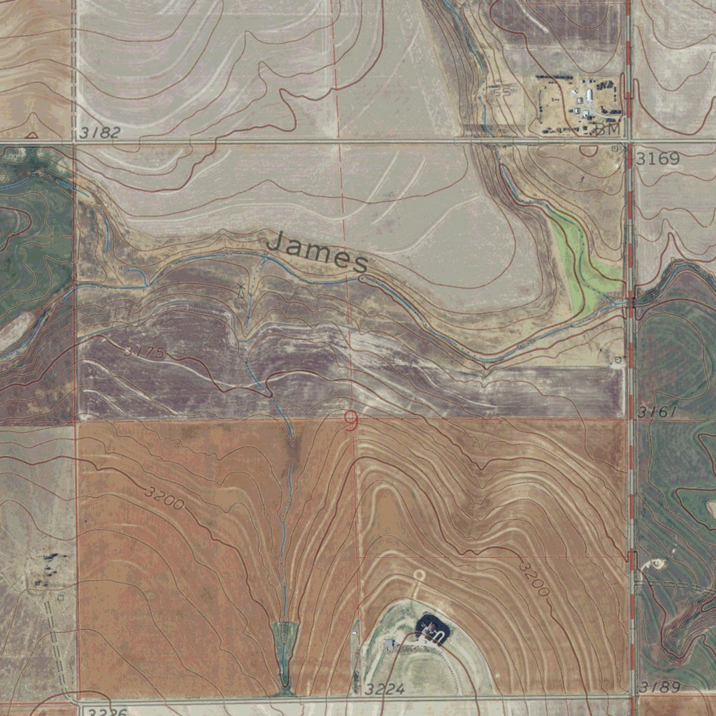 KS-MATTOX DRAW NE: GeoChange 1964-2012 Map by Western Michigan ...