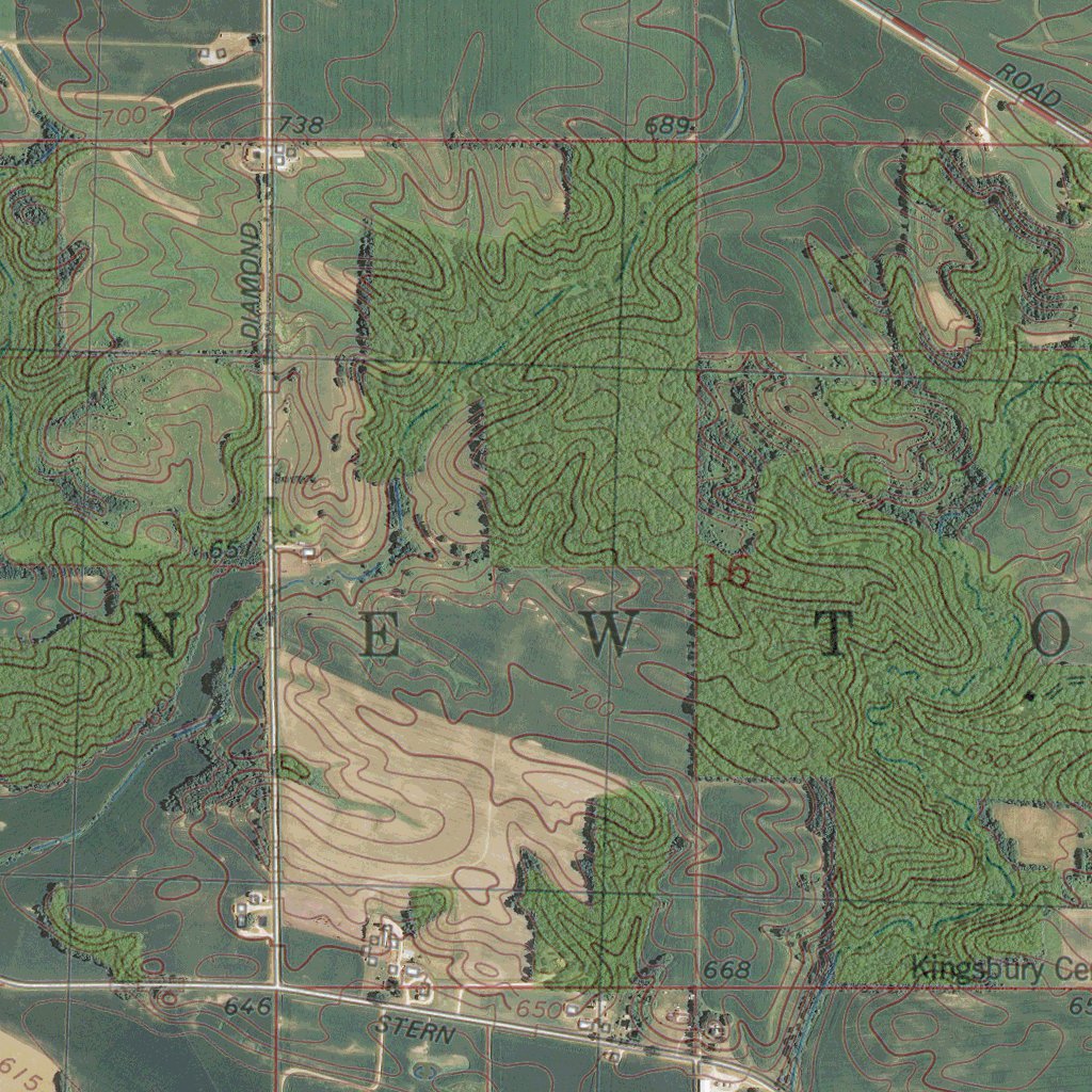 IL-ERIE NW: GeoChange 1979-2012 Map by Western Michigan University ...
