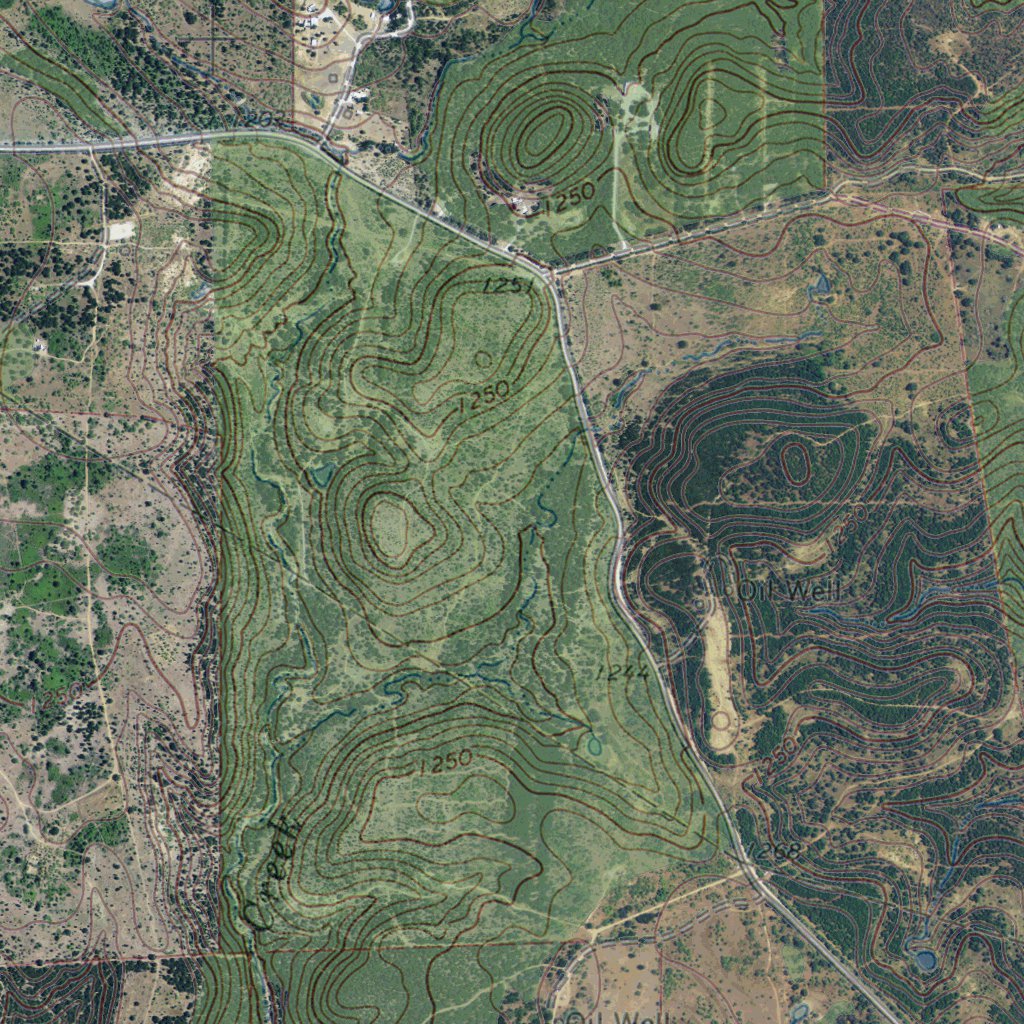 TX-ROSS MOUNTAIN: GeoChange 1966-2012 Map by Western Michigan ...