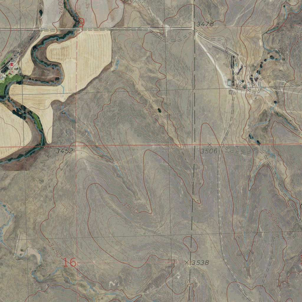 KS-SOUTH FLATS: GeoChange 1957-2012 Map by Western Michigan University ...