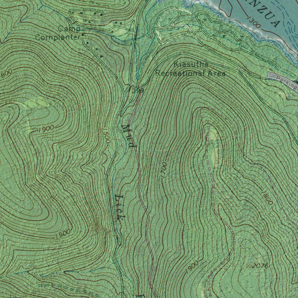PA-CORNPLANTER BRIDGE: GeoChange 1964-2013 Map by Western Michigan ...