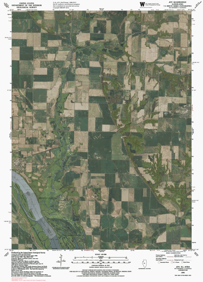 IL-IA-JOY: GeoChange 1986-2012 Map by Western Michigan University ...