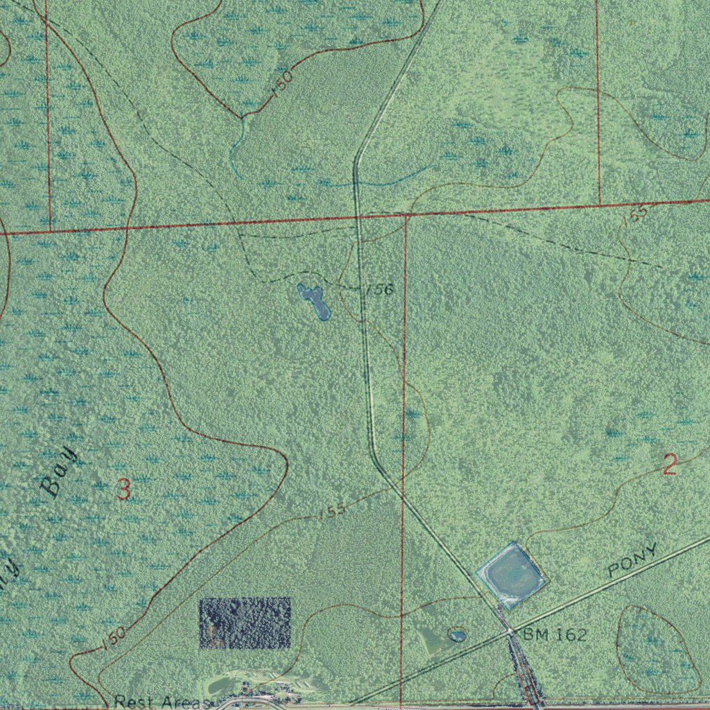 FL-BIG GUM SWAMP: GeoChange 1965-2010 Map by Western Michigan ...