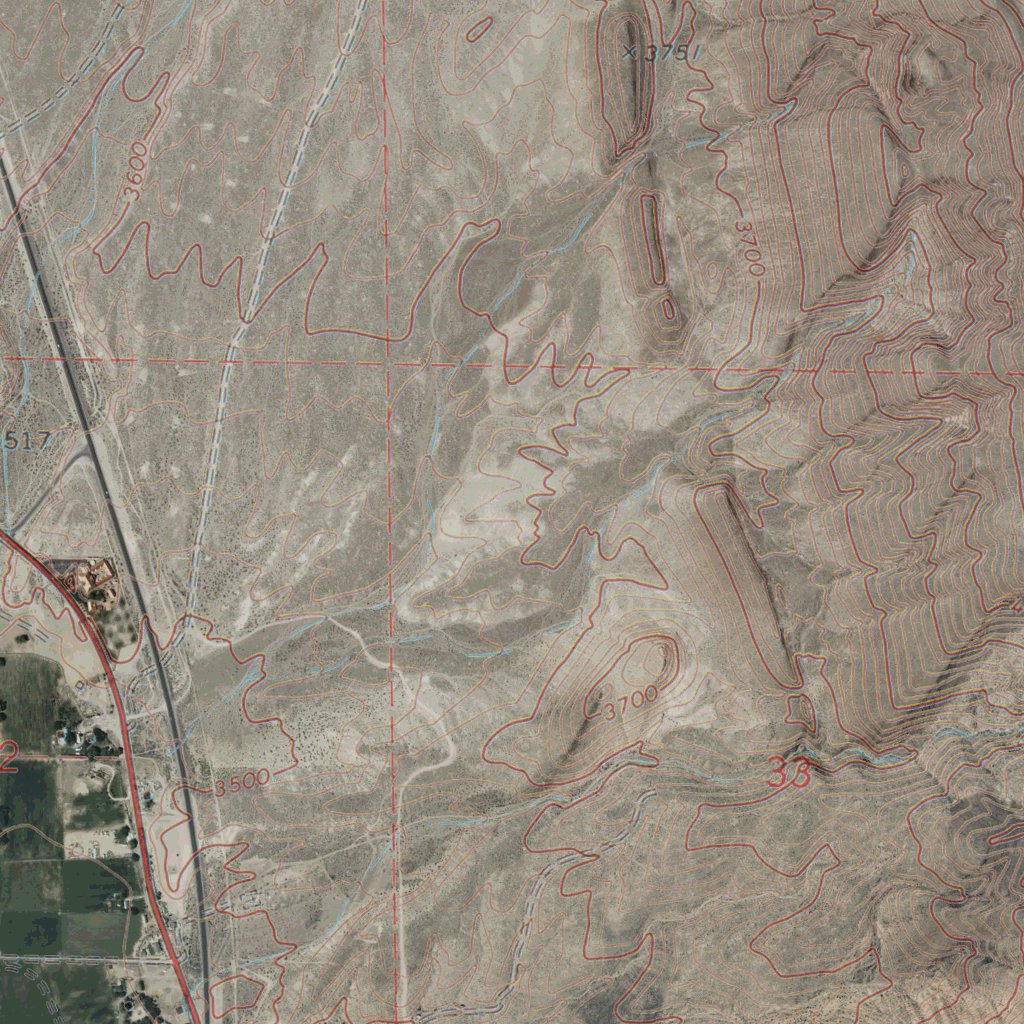 NV-ASH SPRINGS: GeoChange 1967-2010 Map by Western Michigan University ...