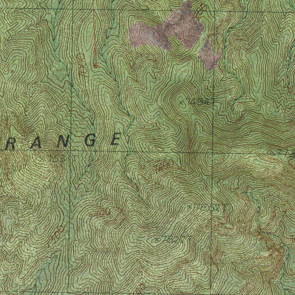 NV-MONTE MOUNTAIN: GeoChange 1962-2010 Map by Western Michigan ...