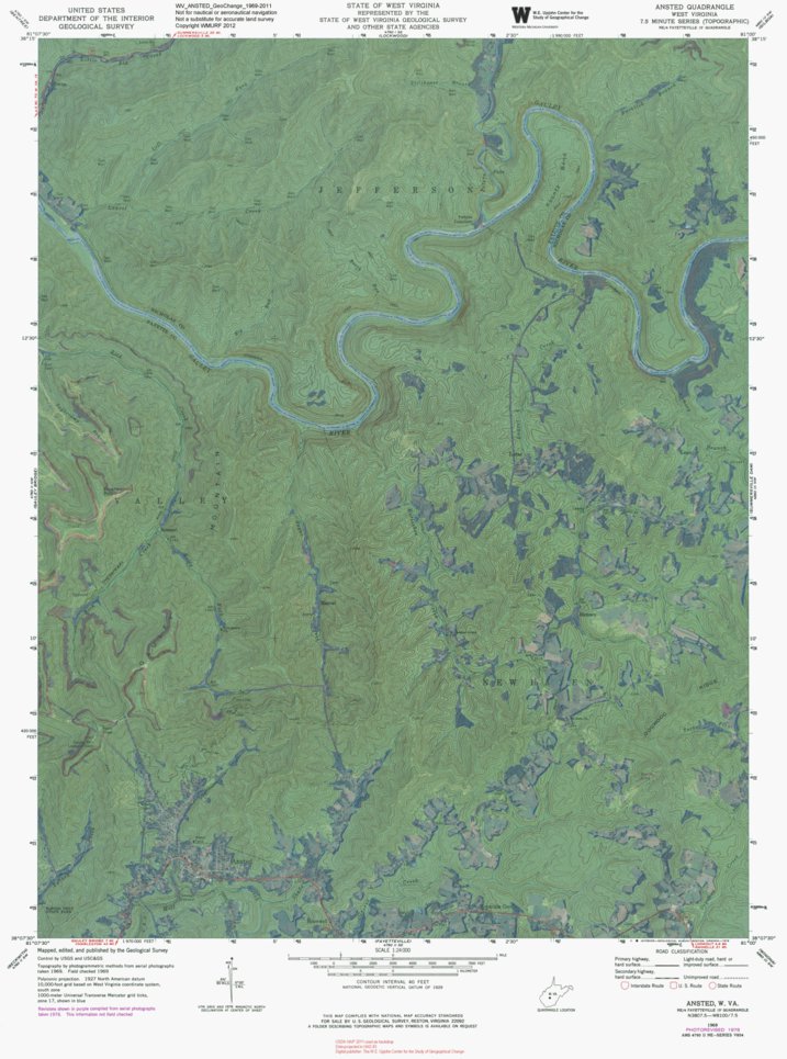 WV-ANSTED: GeoChange 1969-2011 Map by Western Michigan University ...