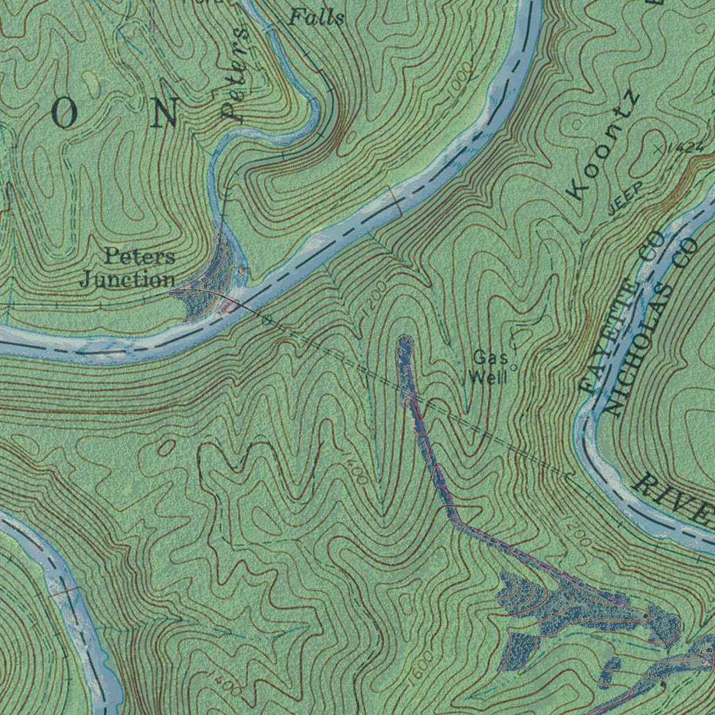 WV-ANSTED: GeoChange 1969-2011 Map by Western Michigan University ...