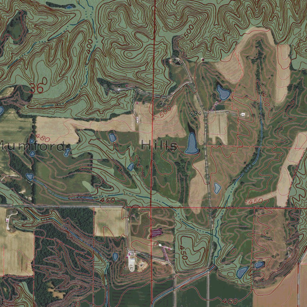 IN-IL-NEW HARMONY: GeoChange 1958-2012 Map by Western Michigan ...